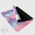 New Fitness Digital Printed Suede Microfiber Natural Rubber Yoga Mats Wholesale from China factory supplier