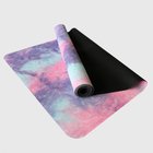 Tie-dyed Extra thin Travel Mat,  Lightweight Printed Yoga Mat, Ultra light foldable yoga mat supplier
