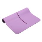 yoga mat, PU+ Natural rubber yoga mat, anti slip polyurethane, large exercise mat, fitness mats wholesale supplier
