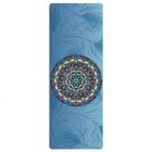 Custom design printed Suede Yoga Mat, full color printing, Material suede,Washable Yoga Mat Eco Friendly supplier
