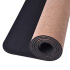 2020 New Cork Material Yoga Mat, Non-Slip Yoga mat, Natural Wood color, Thermal transfer printing, Natural rubber base supplier