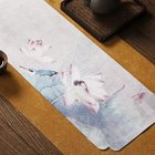 Customized placemats, Tea table mat,Coffee table mat,Two tone Suede placemats, Anti-skidding wahsable mat supplier