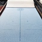 Two Tone Yoga Mat / Harmless Thermoplastic Elastomer, Comfortable Non Toxic Fitness Mat, non skid yoga mat Blue supplier