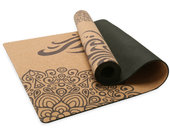 Cork Material Yoga Mat, Workout mat, Patterned Design Cork Yoga Mat,  ECO-Friendly Yoga Mat,Gym Mat supplier