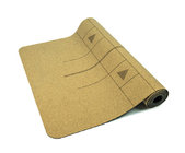 ECO-Friendly Cork Material Yoga Mat, Workout mat, Patterned Design Cork Yoga Mat, Fitness mat, workout mat supplier