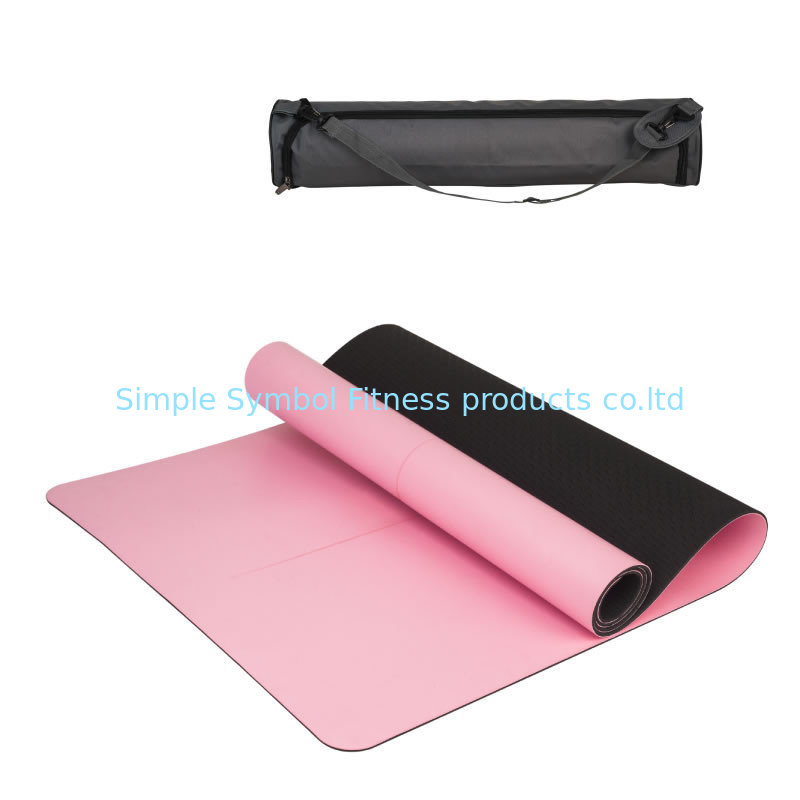 Custom Printing PU Yoga Mat, Unti-Skid Gym Mat Resistance Absorbance supplier