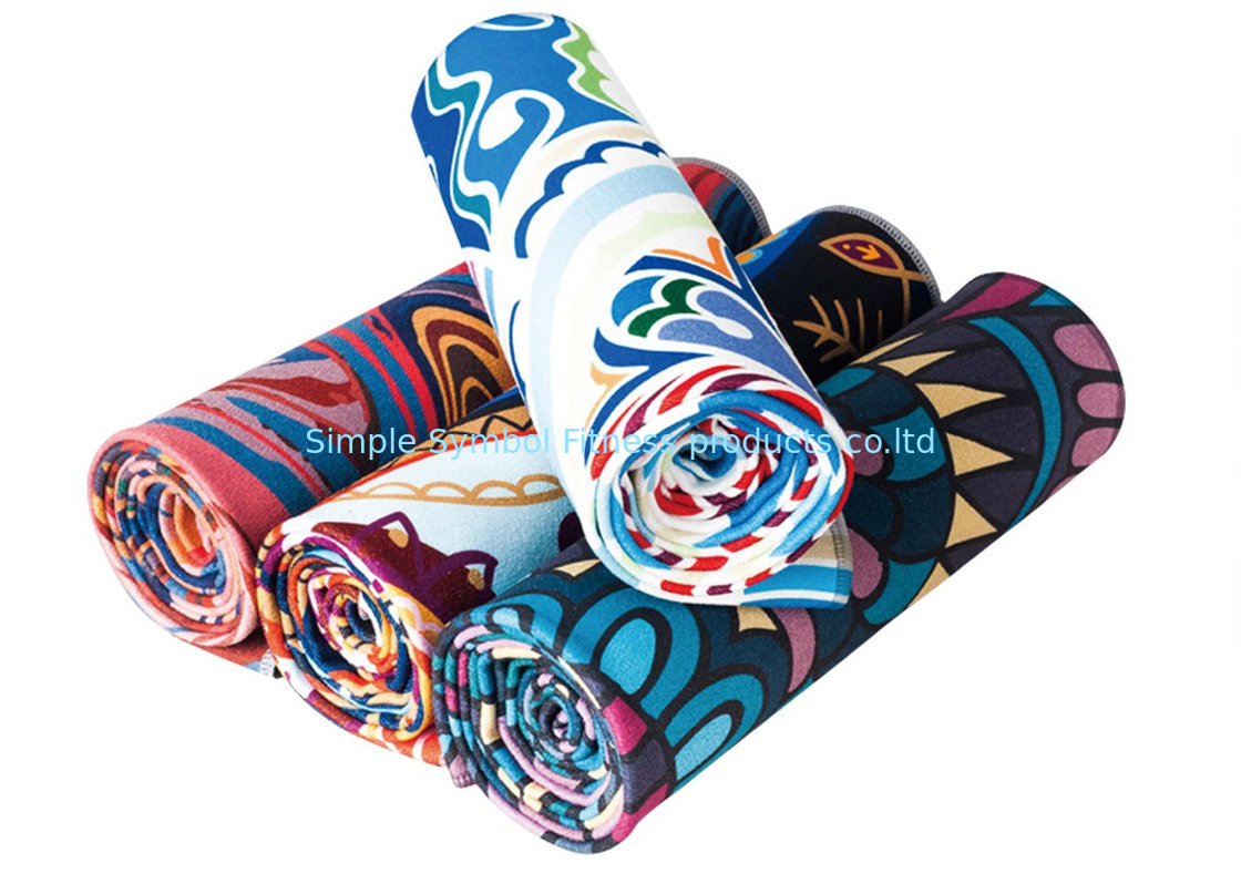 Yoga Towel Mat,Non-slip Portable Travel Yoga Mat Towel,Pilates Cover,Fitness Yoga Blanket/Hot Yoga Towel supplier