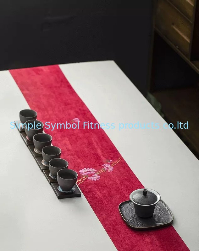 Colorful Printed Kitchen Placemat, Dining Table Mat, Suede Placemat, Anti-skidding wahsable mat,Tableware supplier