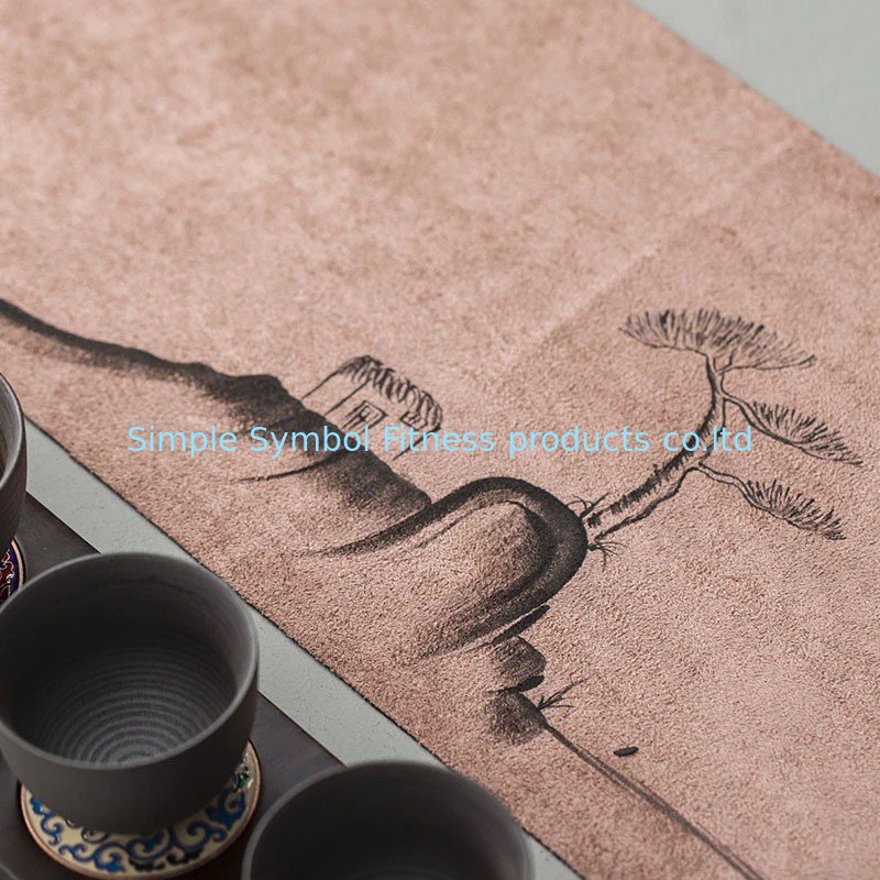 Suede Placemat, Printed Kitchen Placemat, Dining Table Mat, Anti-skidding wahsable mat,Tableware supplier